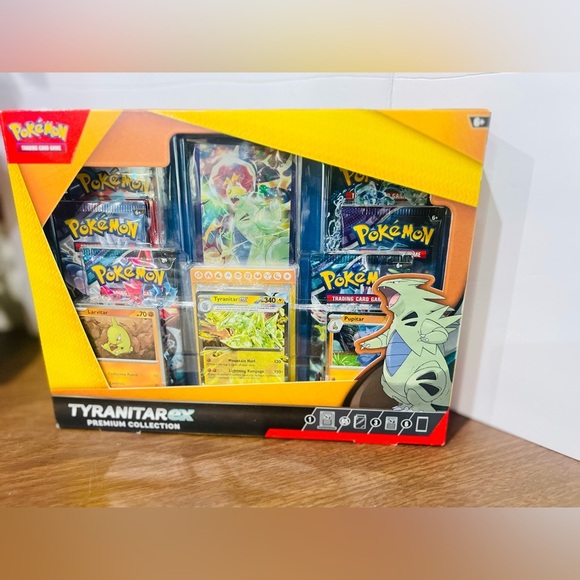 Pokemon | Toys | Pokemon Trading Card Game Tyranitar Ex Premium ...